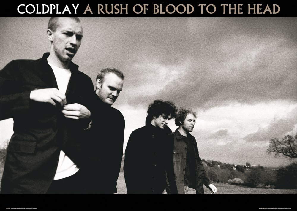Coldplay - A Rush of Blood to the Head - Rock Poster (24 x 36 inches) – Imaginus Posters