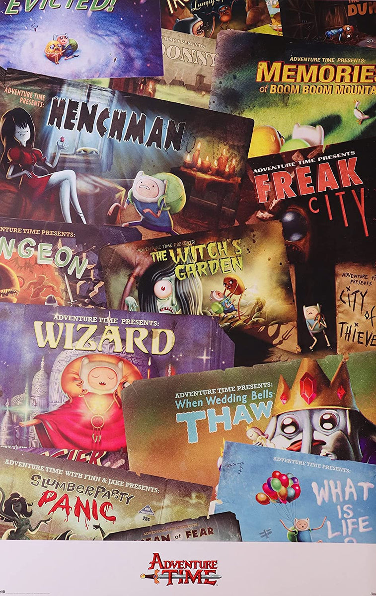 Adventure Time - Episode Guide - TV Poster (24 x 36 inches) – Imaginus ...