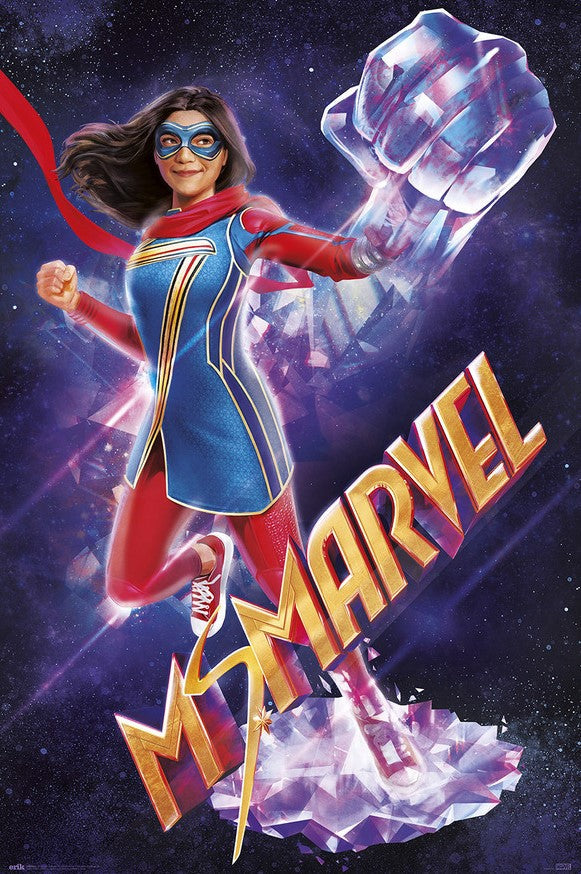Ms. Marvel - TV Poster (24 x 36 inches) – Imaginus Posters