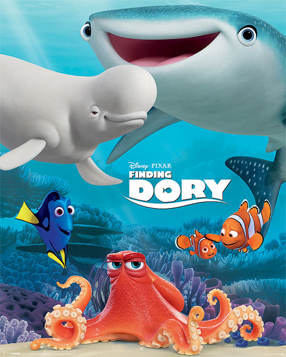 Finding Dory - Movie Poster (16 x 20 inches) – Imaginus Posters