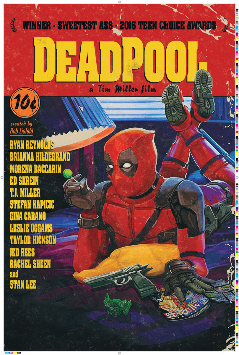 Deadpool - Pool Fiction - Movie Poster (24 x 36 inches) – Imaginus Posters