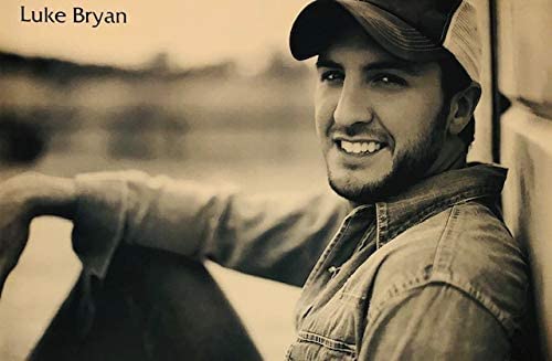 Luke Bryan - Denim Shirt - Country Music Poster (24 x 36 inches ...