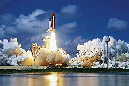 NASA - Space Shuttle Take-Off Poster (24 x 36 inches) – Imaginus Posters