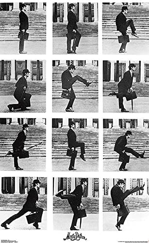 Monty Python - Silly Walks - Movie Poster (22.4 x 34 inches) – Imaginus ...