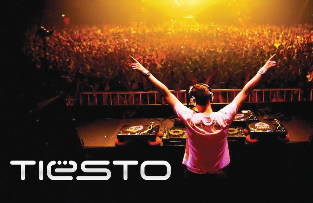 Tiesto - On Stage - EDM Poster (11 x 17 inches) – Imaginus Posters