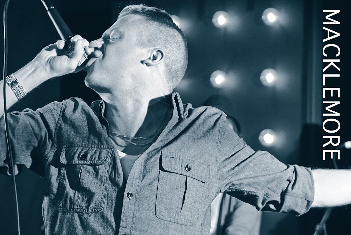 Macklemore - On Stage - Hip Hop Poster (24 x 36 inches) – Imaginus Posters