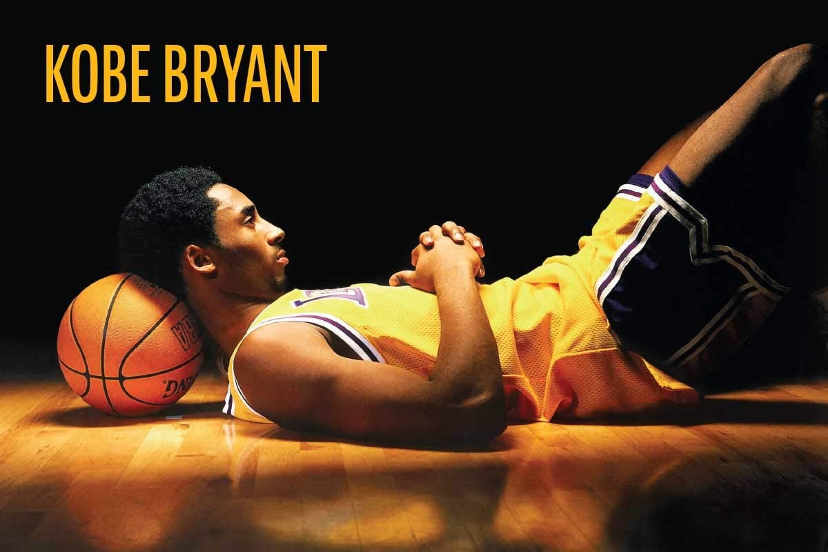 Kobe Bryant - Resting - NBA Basketball Poster (24 x 36 inches ...