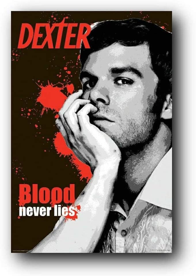 Dexter - Blood Never Lies - TV Poster (24 x 36 inches) – Imaginus Posters