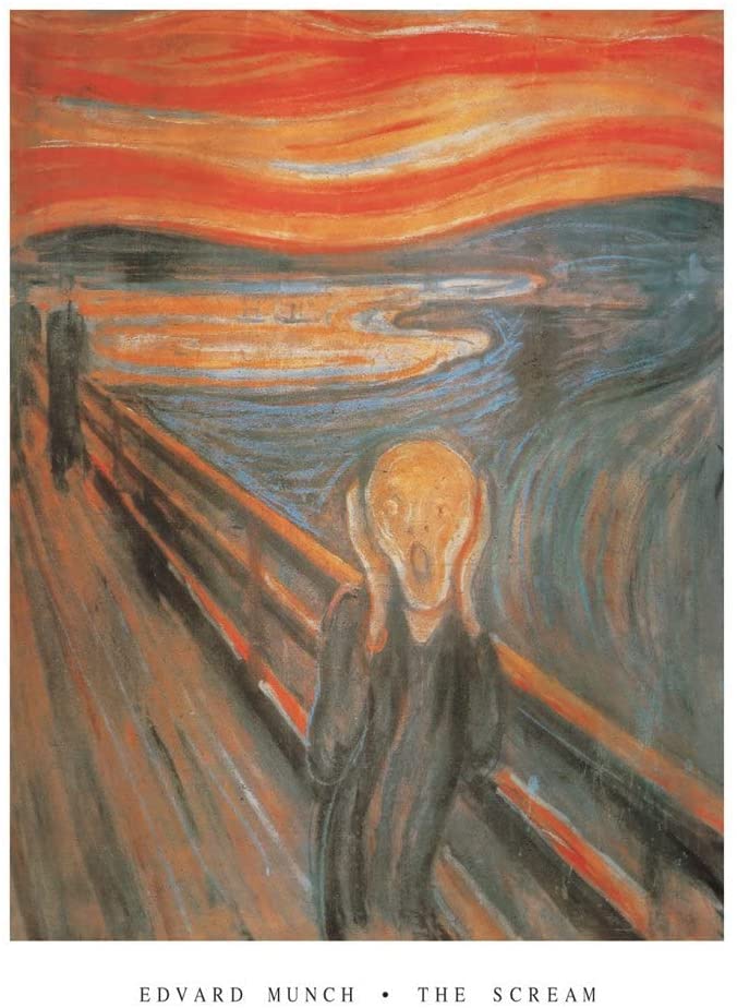 Edvard Munch - The Scream - Fine Art Poster (11 x 14 inches) – Imaginus ...