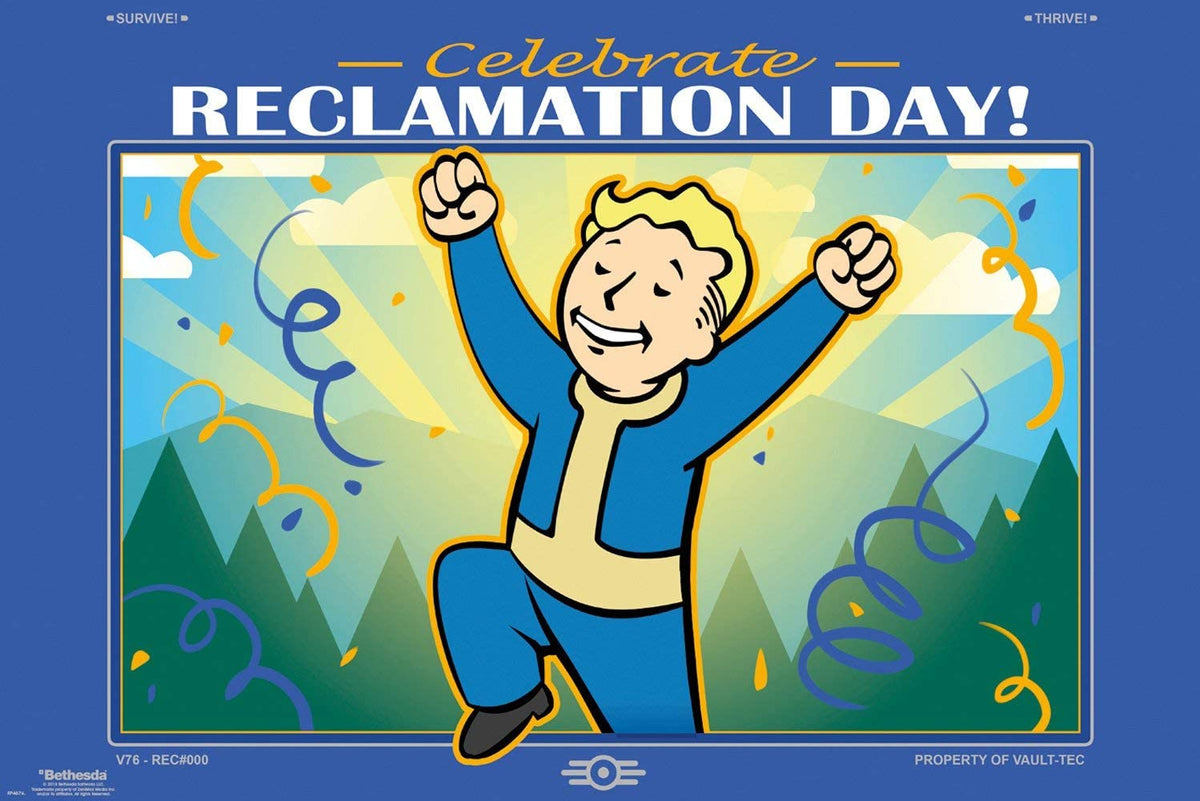 Fallout - Reclamation Day - Gaming Poster (24 x 36 inches) – Imaginus ...