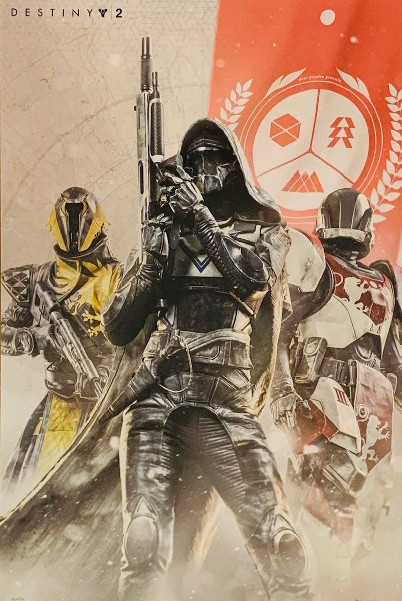 Destiny 2 - Fireteam - Gaming Poster (24 x 36 inches) – Imaginus Posters