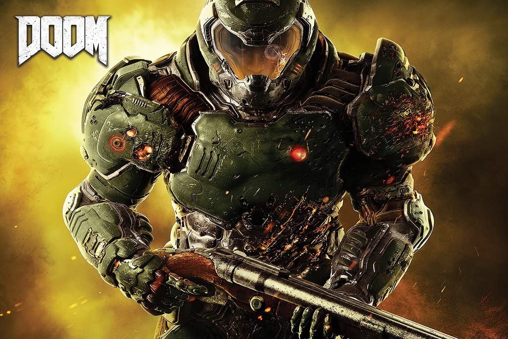 Doom - Gaming Poster (24 x 36 inches) – Imaginus Posters