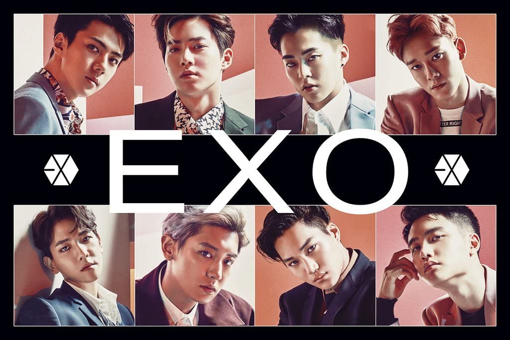 EXO - Portraits - Kpop Music Poster (24 x 36 inches) – Imaginus Posters