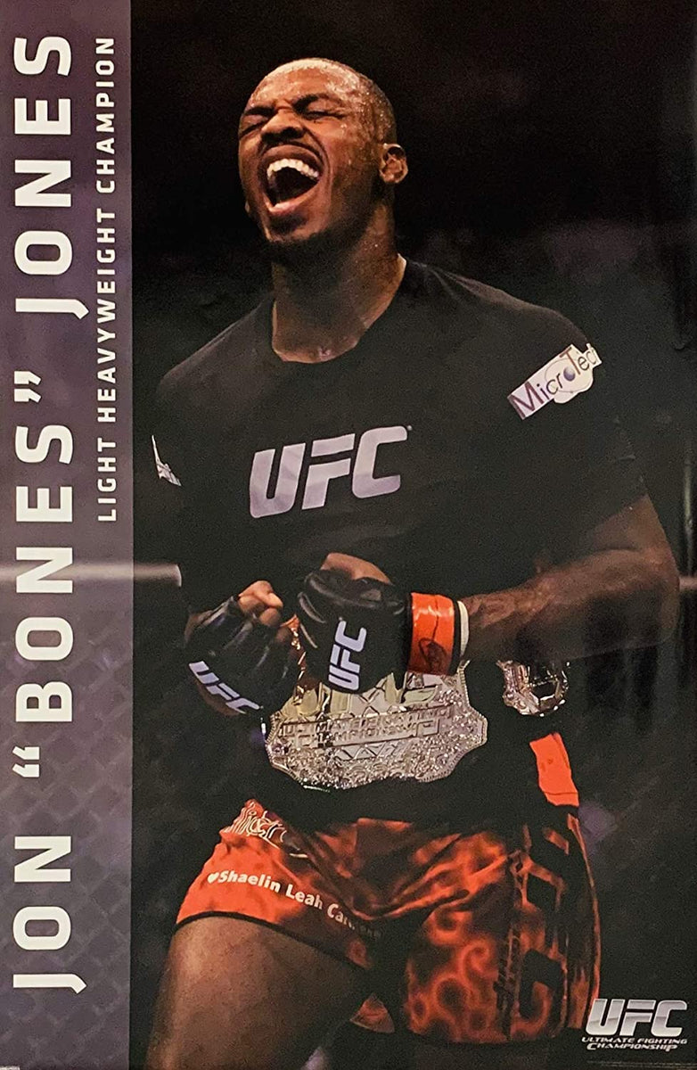 Jon Jones - Light Heavyweight Champ - UFC Poster (24 x 36 inches ...