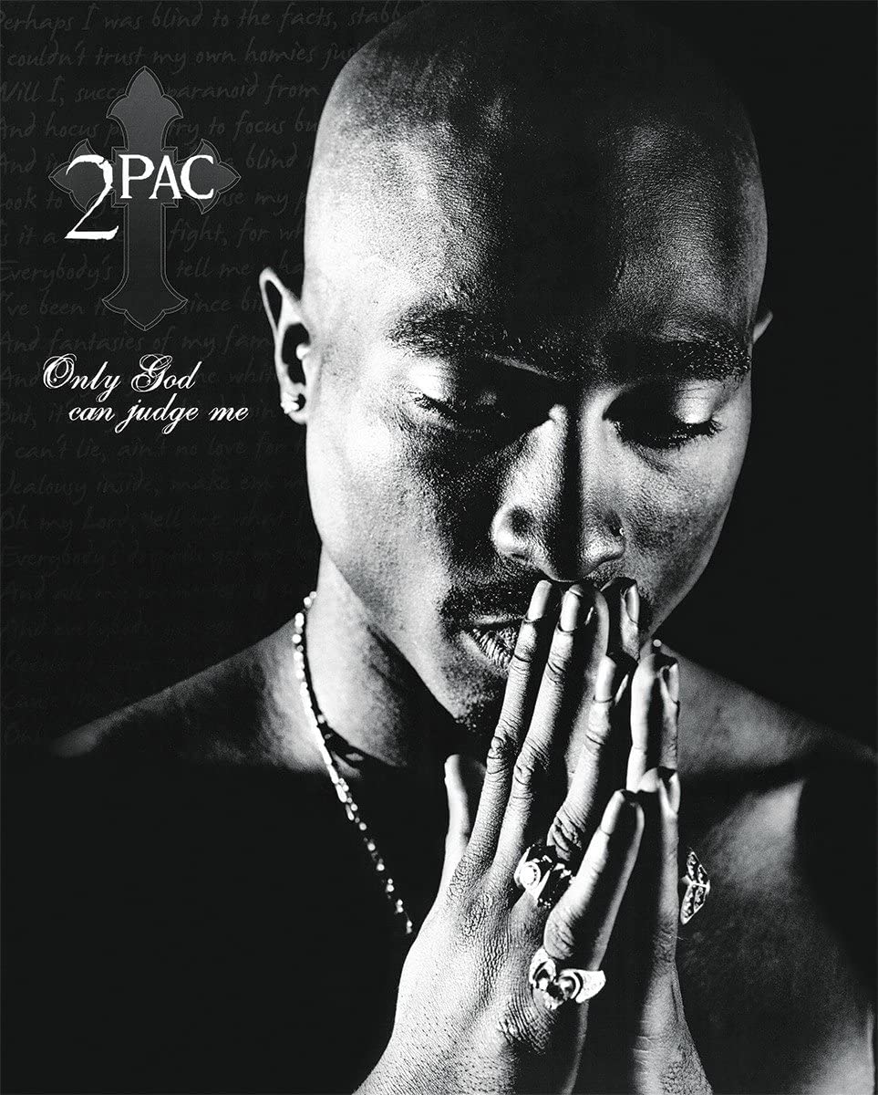 Tupac - Only God - Hip Hop Poster (16 x 20 inches) – Imaginus Posters