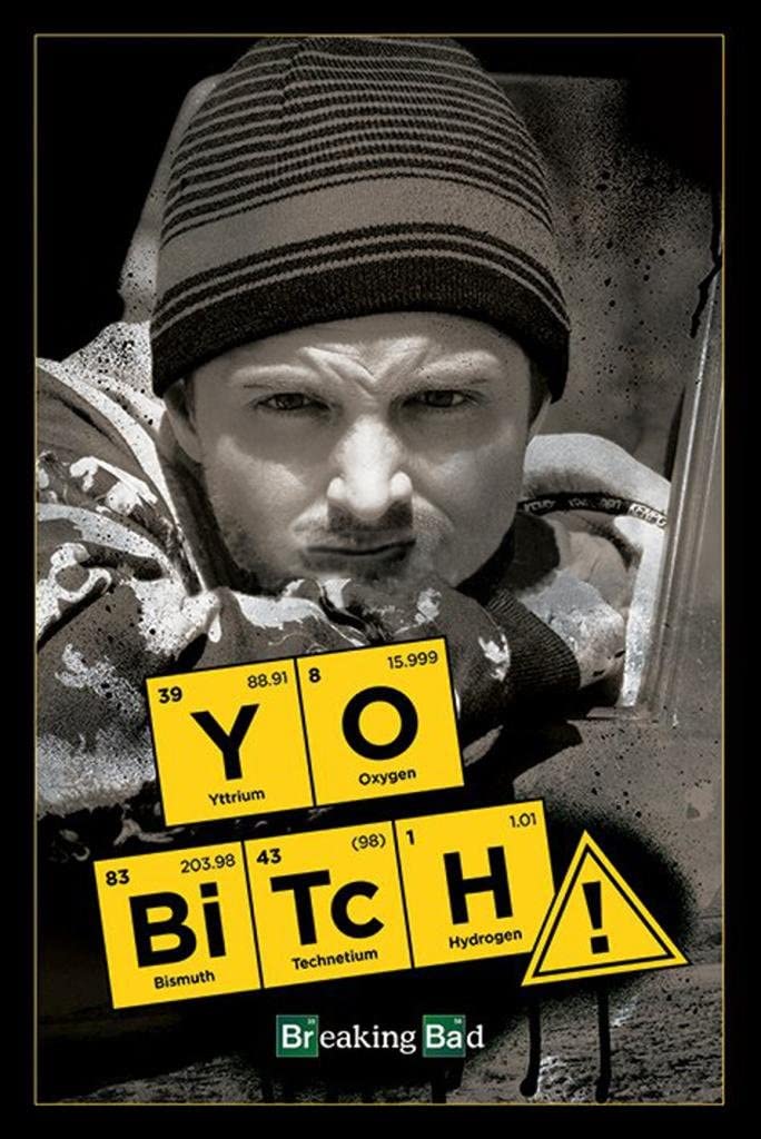 Breaking Bad - Yo Bitch! - TV Poster (24 x 36 inches) – Imaginus Posters