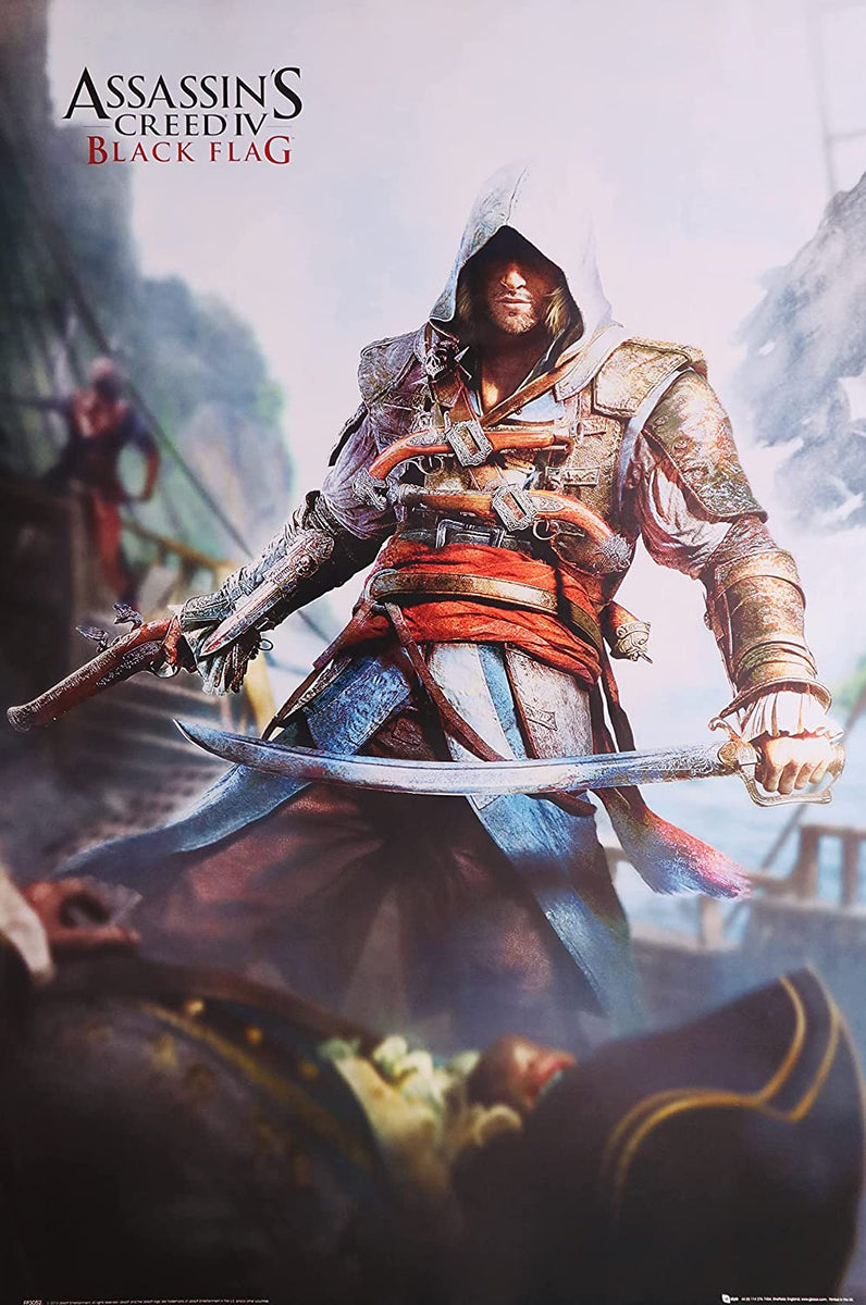 Assassin's Creed - Black Flag - Gaming Poster (24 x 36 inches ...