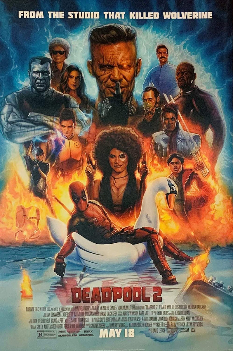 Deadpool 2 - Marvel Movie Poster (24 x 36 inches) – Imaginus Posters