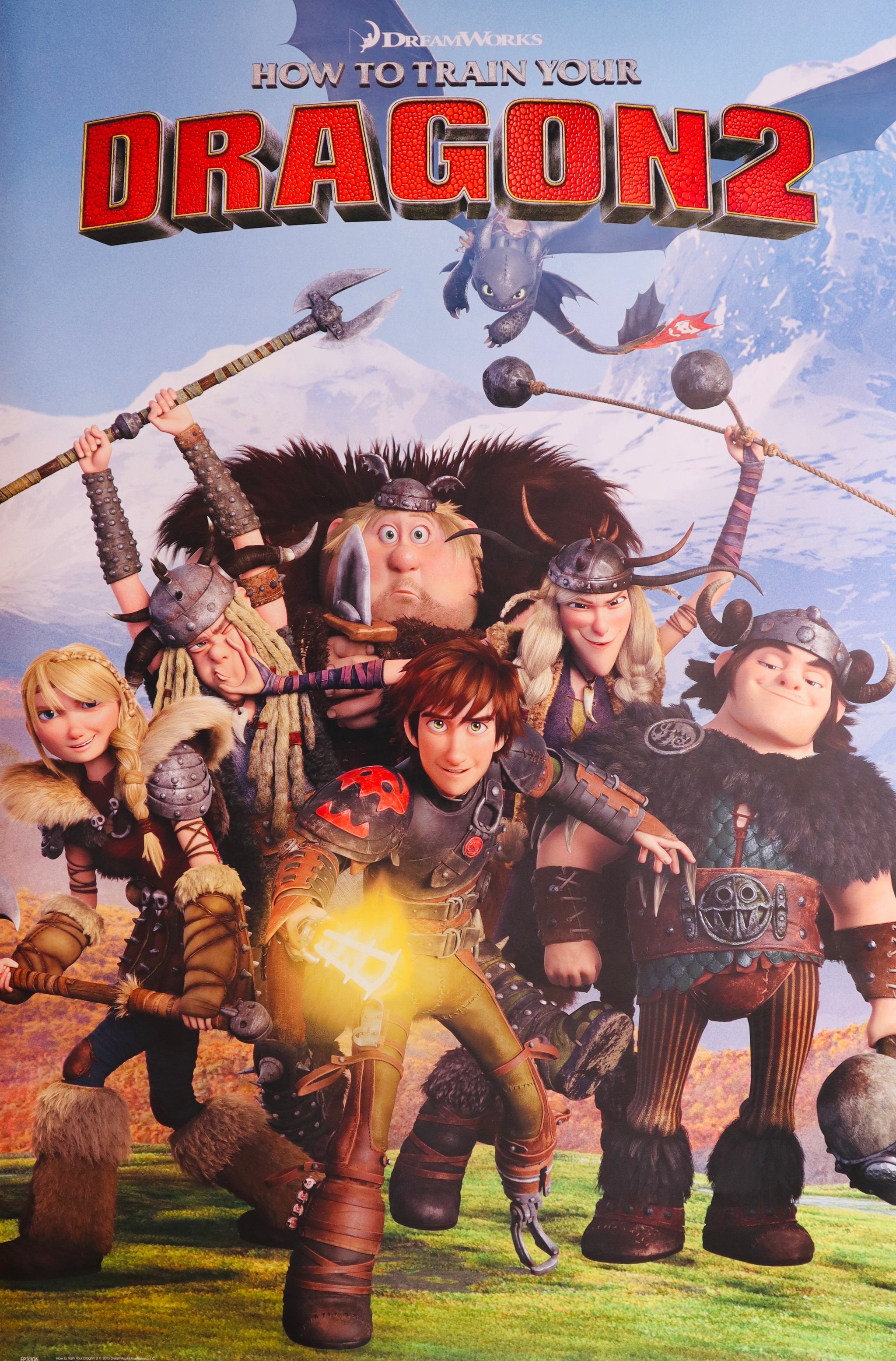 How To Train Your Dragon 2 Movie Poster How To Train Your Dragon 2 3D