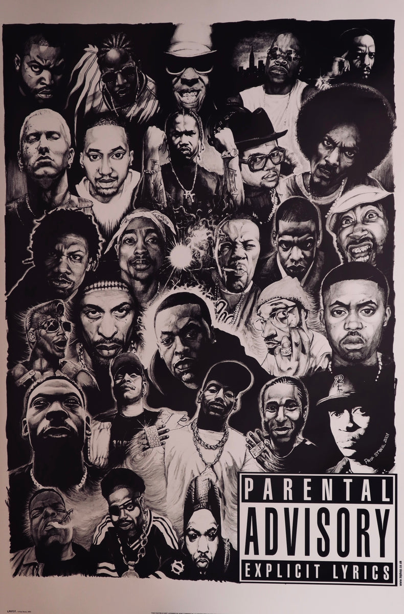 Rap Gods II - Hip Hop Art Poster (24 x 36 inches) – Imaginus Posters