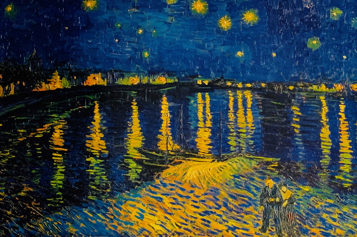 Van Gogh - Starlight - Fine Art Poster (24 x 36 inches) – Imaginus Posters