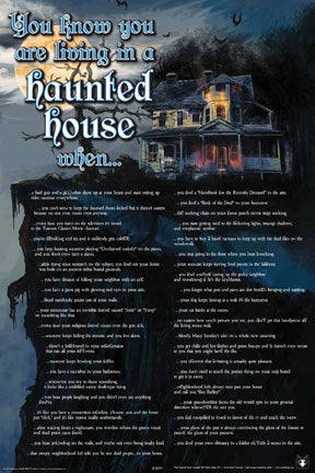 Haunted House Jokes - Humour Poster (24 x 36 inches) – Imaginus Posters
