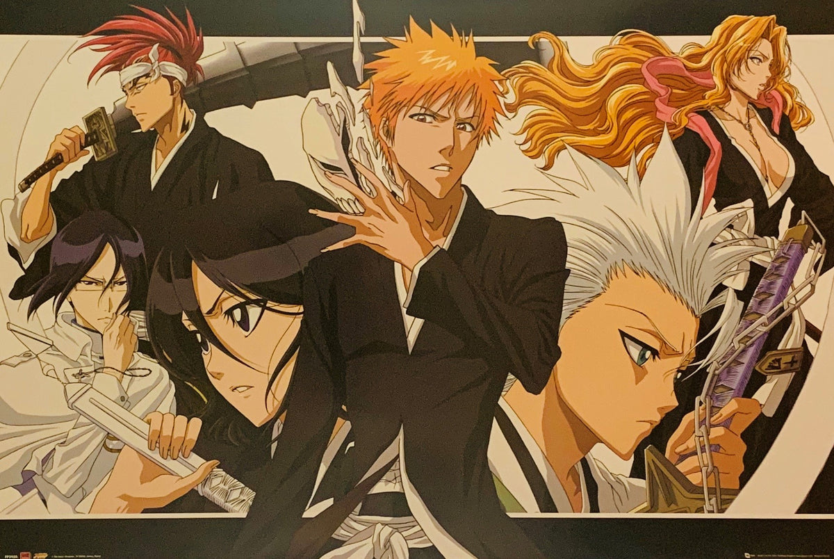Bleach - Cast Collage - Anime Poster (24 x 36 inches) – Imaginus Posters