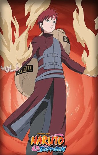 Naruto Shippuden - Gaara Sand - Anime Poster (11 x 17 inches ...