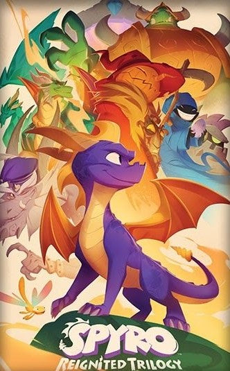 Spyro - Reignited - Gaming Poster (11 x 17 inches) – Imaginus Posters