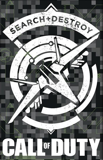 Call of Duty - Search and Destroy - Gaming Poster (11 x 17 inches ...