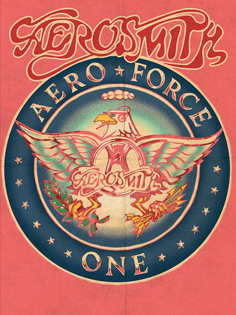 Aerosmith - Aero Force One - Rock Poster (30 x 40 cm) – Imaginus Posters