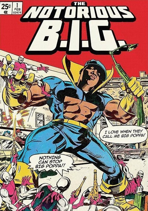 Notorious BIG - Dangerous MC's - Hip Hop Art Poster (30 x 40 cm ...