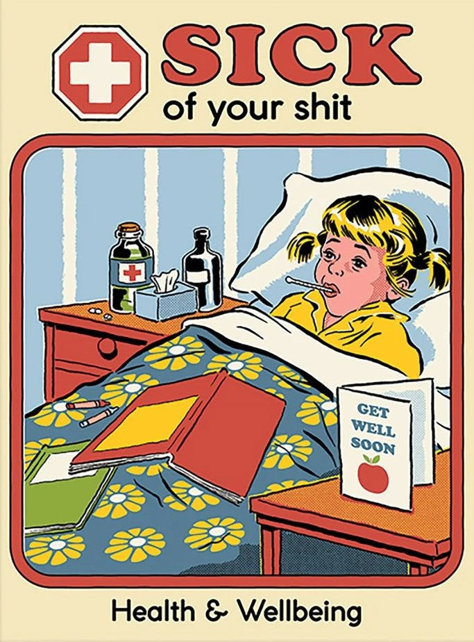 Steven Rhodes - Sick - Humour Poster (30 x 40 cm) – Imaginus Posters