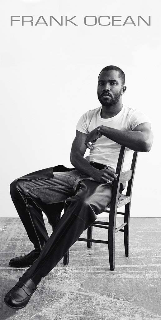 Frank Ocean - Black and White Music Poster (12 x 24 inches) – Imaginus ...